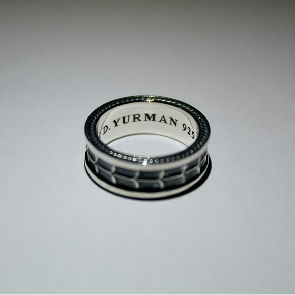 David Yurman | Accessories | David Yurman Sterling Silver Mens Ring ...